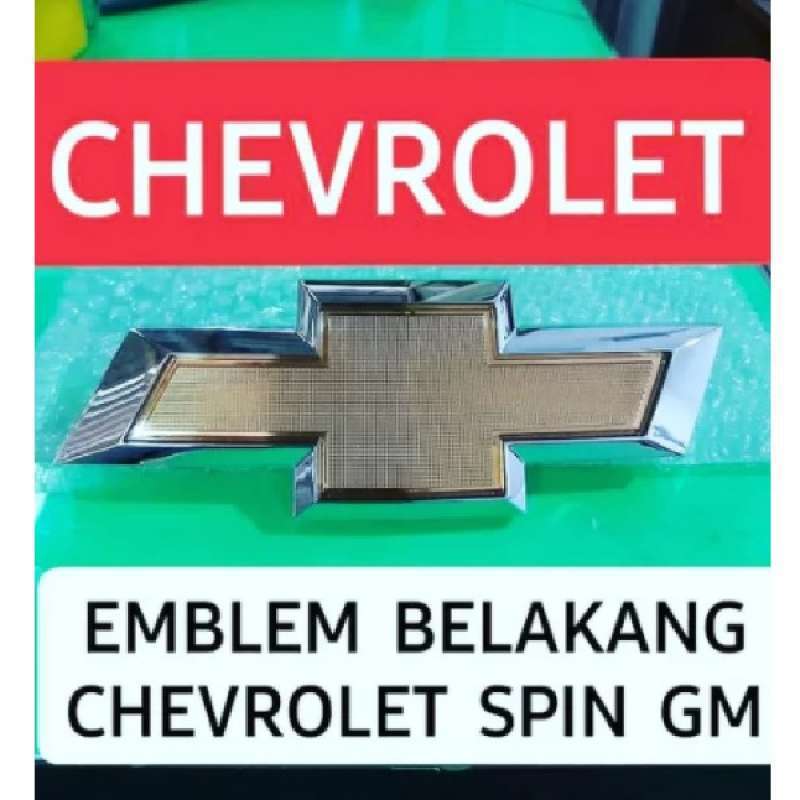 Promo EMBLEM Lambang Belakang CHEVROLET SPIN ALL TYPE ORIGINAL GM ...