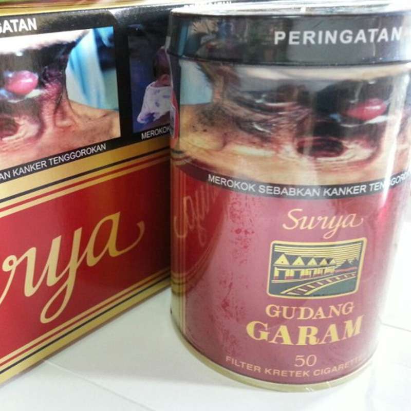 Jual Rokok Surya Kaleng 50 [1 Kaleng @ 50 Batang] / Gudang Garam Di ...
