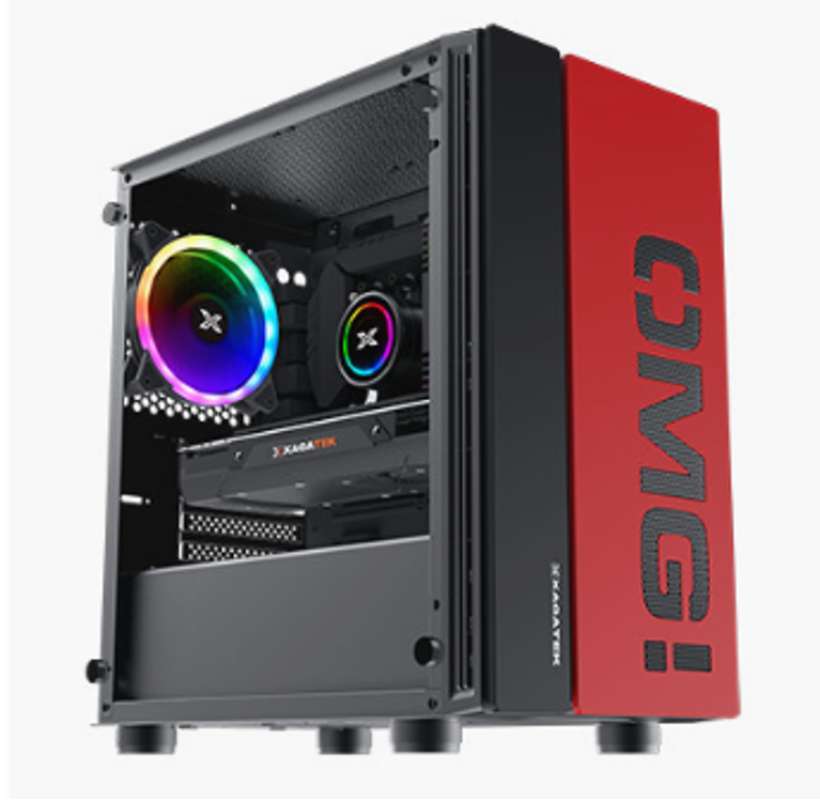 Promo Casing Pc Xigmatek Omg Black Red - M-atx & Mini Itx Diskon 16% Di ...