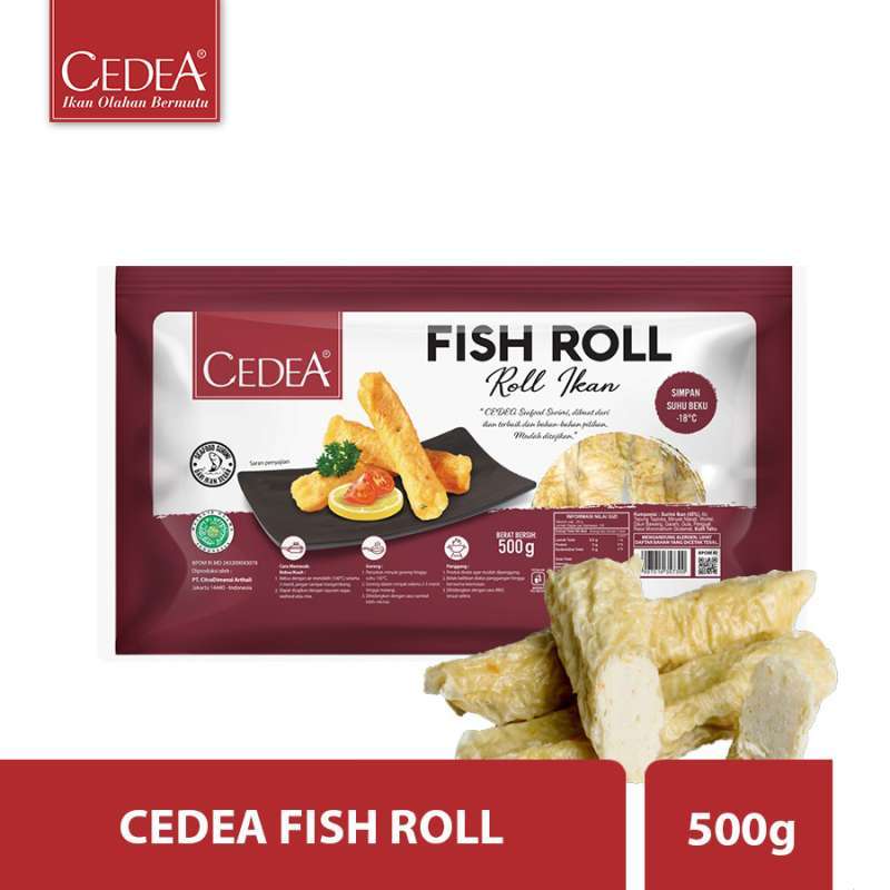 Jual CEDEA Fish Roll Original [500g] di Seller Cedea Tangerang Shop ...