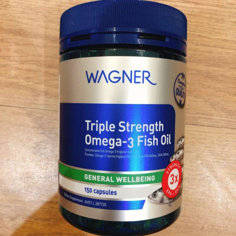 Jual wagner triple strength omega 3 fish oil 150caps di Seller ...