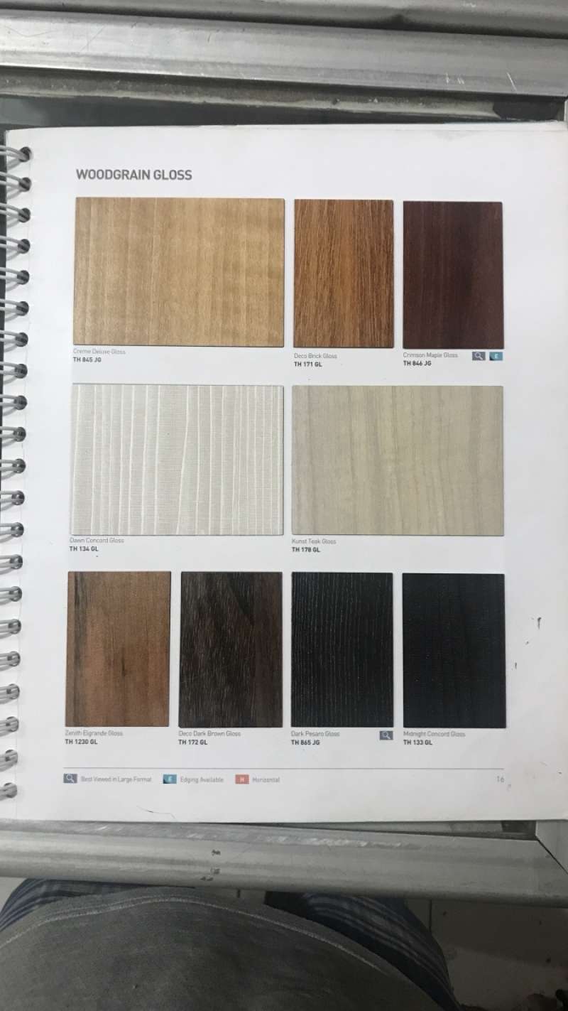 Jual Taco Hpl Motif Urat Kayu Kode Gl / Jg di Seller Myisha Store ...