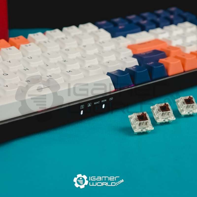 Promo Rexus Daxa M100 Pro Wired Mechanical Gaming Keyboard - Blue ...