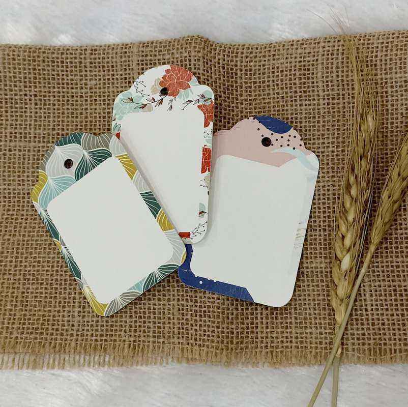 Jual [Isi 60pcs] Hang Tag Blank/ Hang Tag Kosongan/ Bisa Ditulis ...