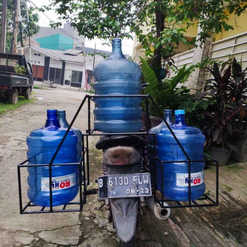 Jual keranjang galon / keranjang galon motor isi ulang di Seller ...