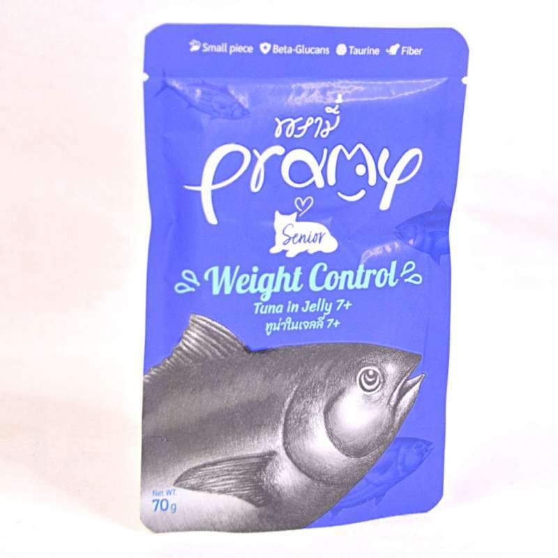Jual Pramy Senior Mousse Pouch Tuna - Weight Control 70gr Di Seller Pet ...