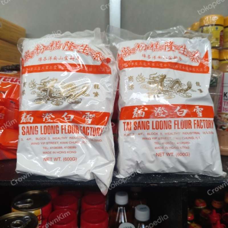 Promo OEM tepung gandum tang mien 600gr || tai sang loong flour Diskon ...