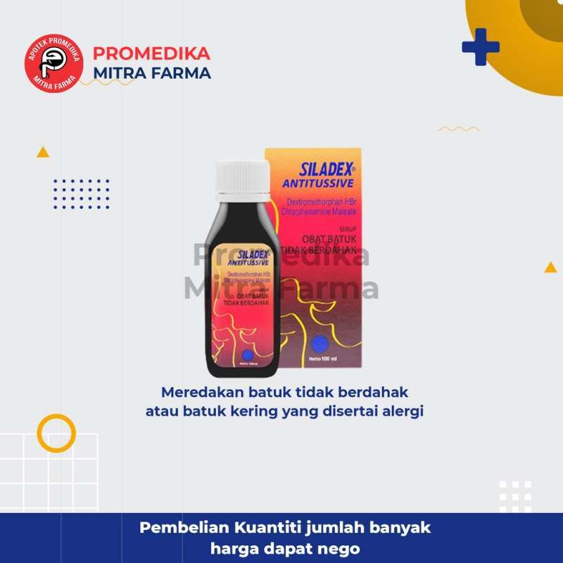 Jual Siladex Antitusive Syr / Botol / Obat Batuk Kering Dewasa di ...