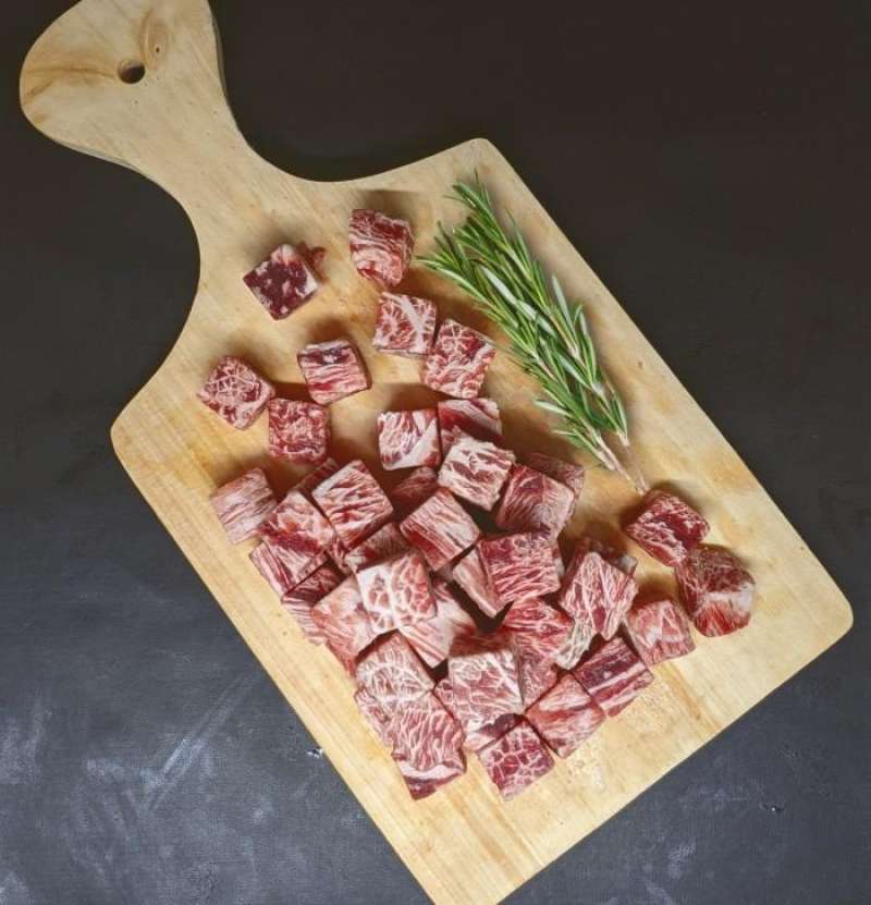 Jual Beef Saikoro Wagyu Meltique / daging sapi Wagyu Meltik kemasan 1 ...