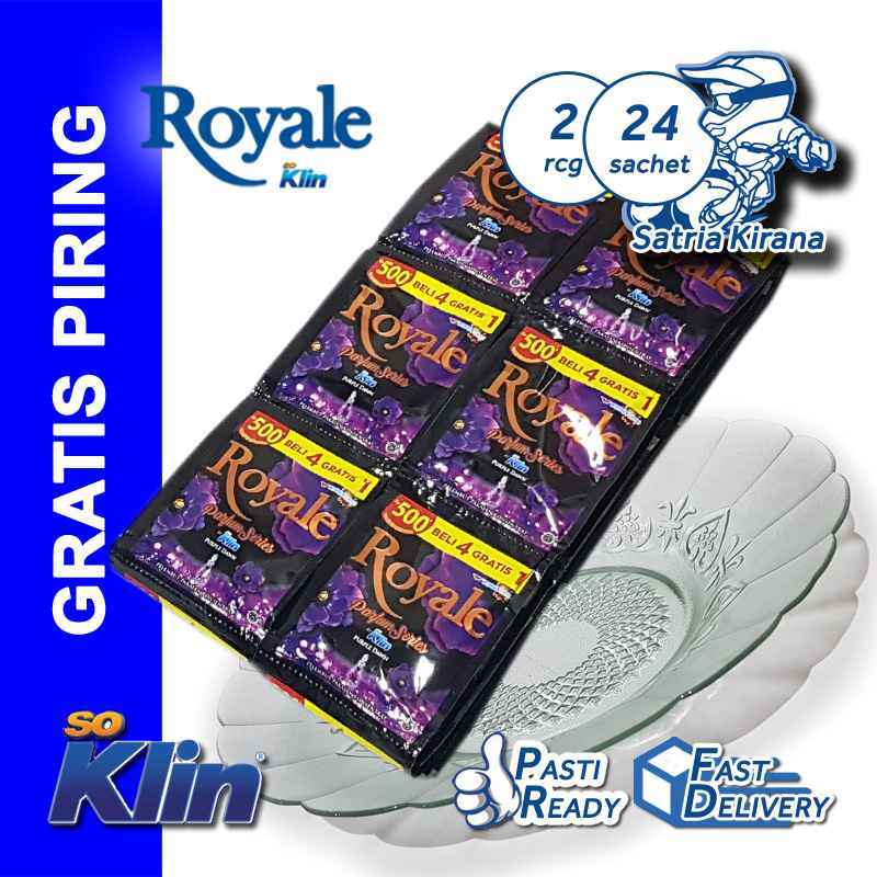 Jual Royale Purple Dawn [2 Renceng] Ungu Parfum So Klin Royal Softener ...