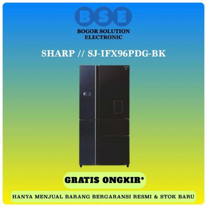 Jual Kulkas Sharp Sj Ifx96 Pdg Bk Original, Murah & Diskon Maret 2024 ...
