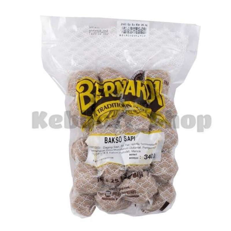 Jual Bernardi Baso Sapi Besar 25's 340gr | Bakso Sapi Halal di Seller ... Jual Bernardi Baso Sapi Besar 25's 340gr | Bakso Sapi Halal di Seller ...