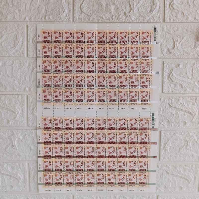 Jual Materai Tempel Asli 10000 Dan Perangko 3000 - Materai 10000 Di ...