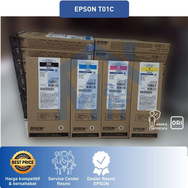Jual Tinta Catridge Epson T01c T-01c T 01c Wf-c579r Wf579r 579r ...