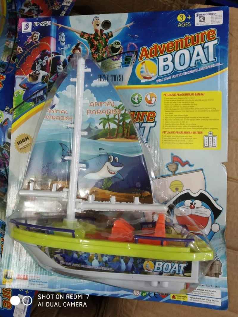 Jual MAINAN KAPAL PERAHU ADVENTURE BOAT MAINAN ANAK LAKI LAKI KAPAL ...