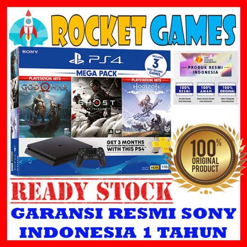 Jual Sony Ps4 Slim 1Tb Mega Pack Bundle Megapack di Seller Play Child ...