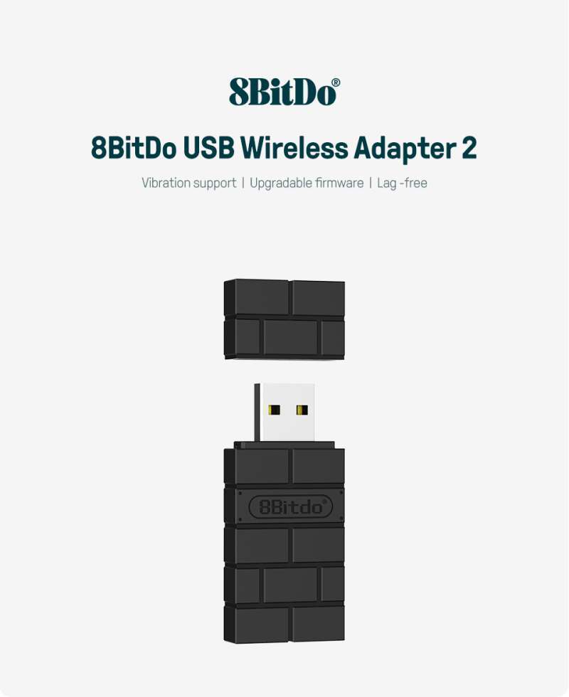 Jual 8bitdo USB Wireless Adapter 2 for Nintendo Switch Xbox Series PS5 ...