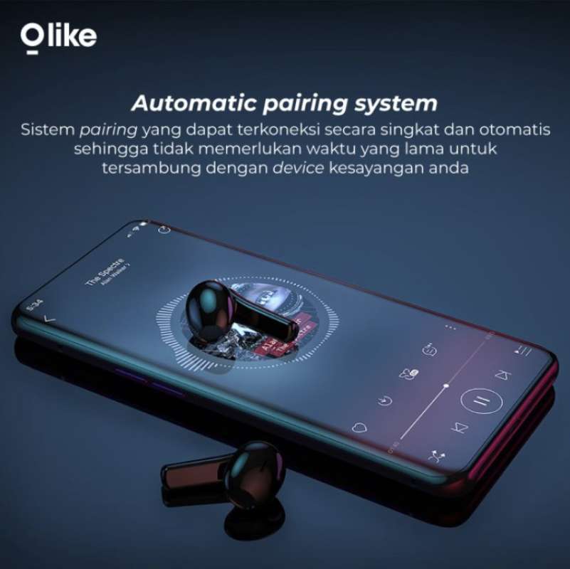 Promo Olike Tws Wireless Earphone Bluetooth Jelly Pods T202 Original ...
