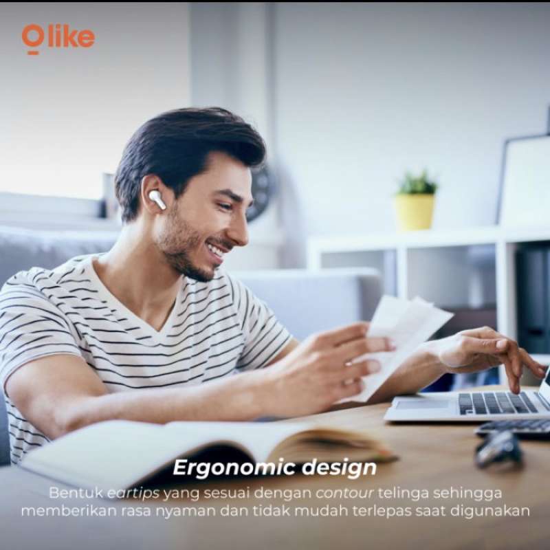 Promo Olike Tws Wireless Earphone Bluetooth Jelly Pods T202 Original ...