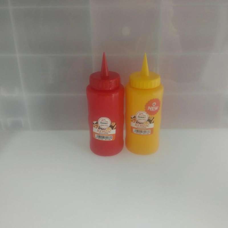 Jual Tempat Saos Botol Saos Tempat Mayones Botol Mayones 400ml kenzie ...