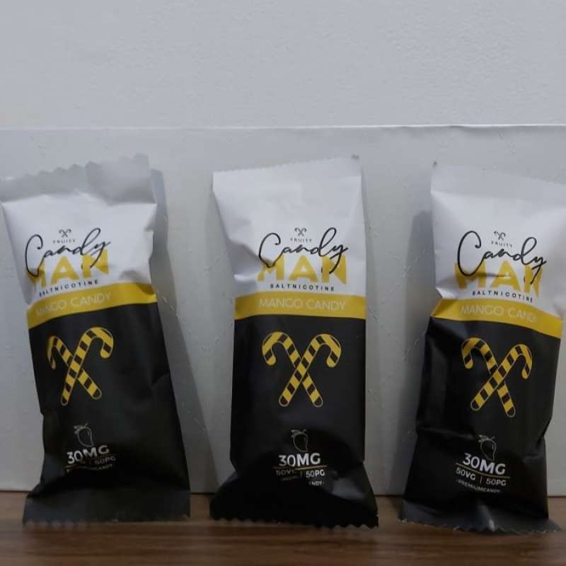 Jual Jual LIQUID SALT SALTNIC CANDYMAN CANDY MAN MANGO 30ML NIC 30MG ...