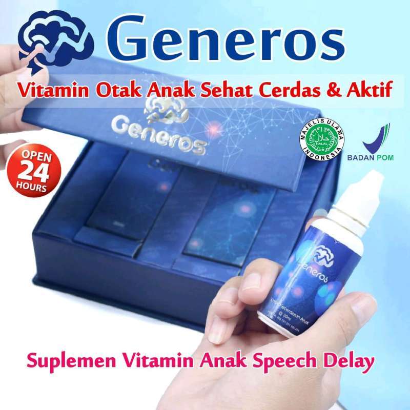 Jual Generos Original Suplemen Vitamin Otak Atasi Speech Delay Isi 2 ... Jual Generos Original Suplemen Vitamin Otak Atasi Speech Delay Isi 2 ...