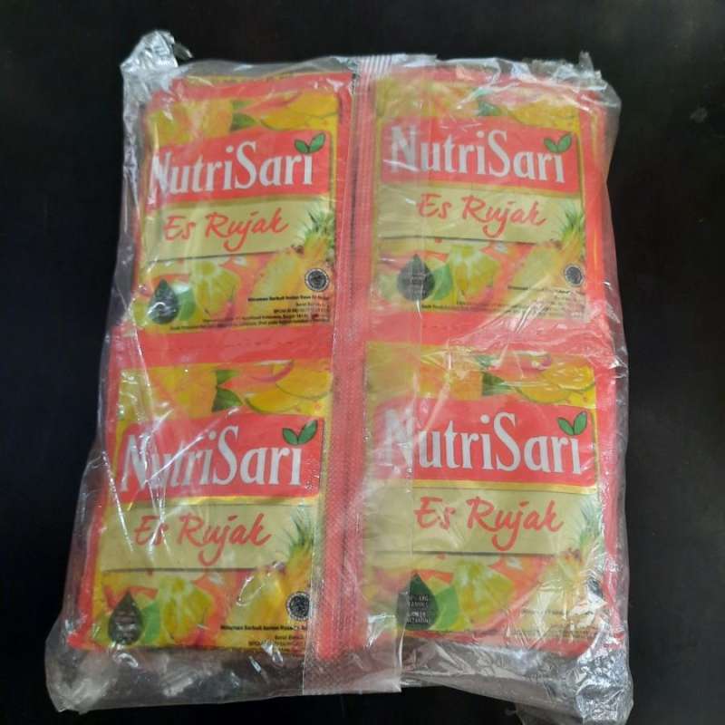 Jual nutrisari es rujak 1 pak isi 40 sachet di Seller Toko Ade Brata ...