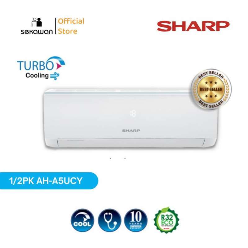 Jual Ac Sharp 1 2 Pk Include Pemasangan Original, Murah & Diskon Juni ...