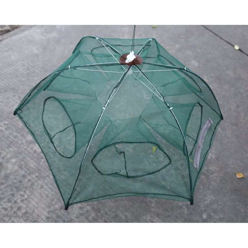 Jual Payung Perangkap Bubu Jaring Jala Ikan Fishing Net Trap Cage 6 ...