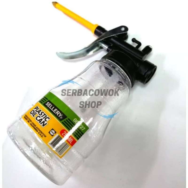 Jual Jual Olican Oliken Plastik Bening Oilcan Semprotan oli 250 ml ...