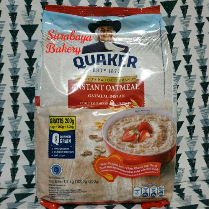 Jual Quaker Oat Kaleng Termurah - Harga Grosir Terupdate Hari Ini | Blibli