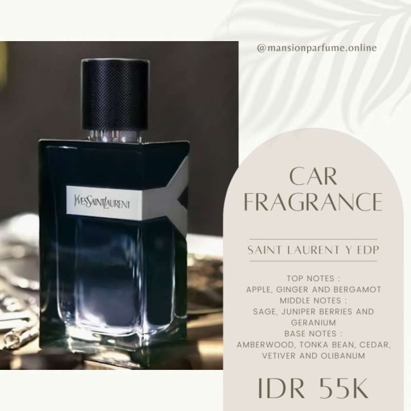 Jual MANSION Parfum Mobil Premium inspired YSL Y edp #GradeORIGINAL di ...