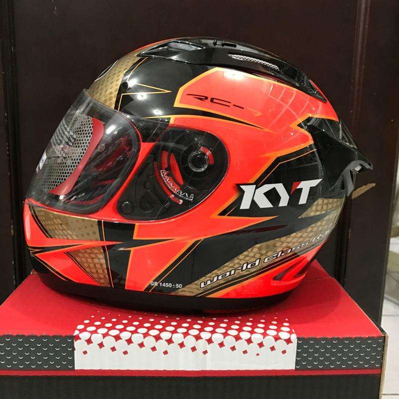 Jual Helm KYT RC 7 Red Fluo RC Seven Flou RC7 Fullface - L di Seller Bursa Sparepart Asia - Kota ...