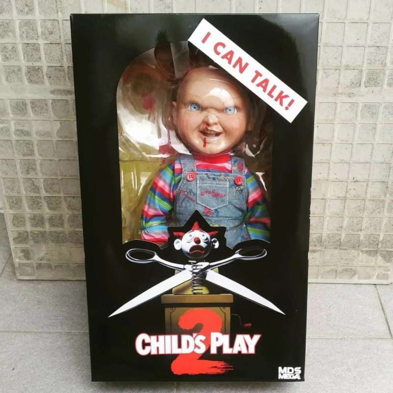 Jual MEZCO 15 INCH MEGA SCALE TALKING CHUCKY CHILDS PLAY 2 CHILD'S di ...
