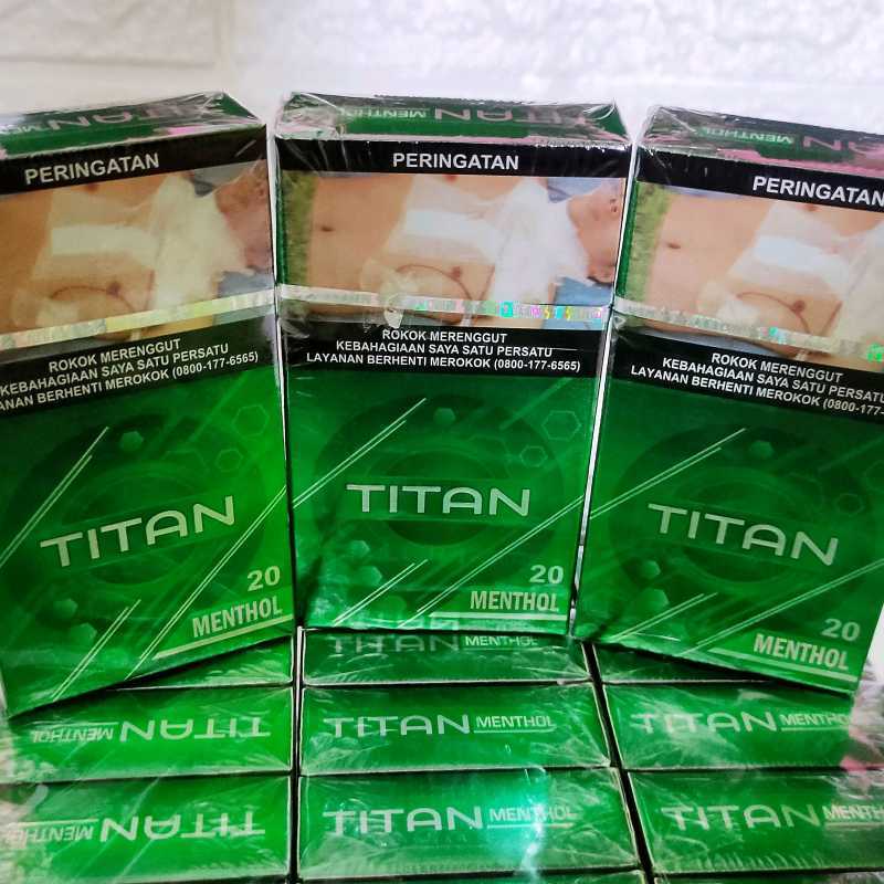 Jual Rokok Titan Hijau Menthol 20 Batang di Seller Toko Pniel2 - Parung ...