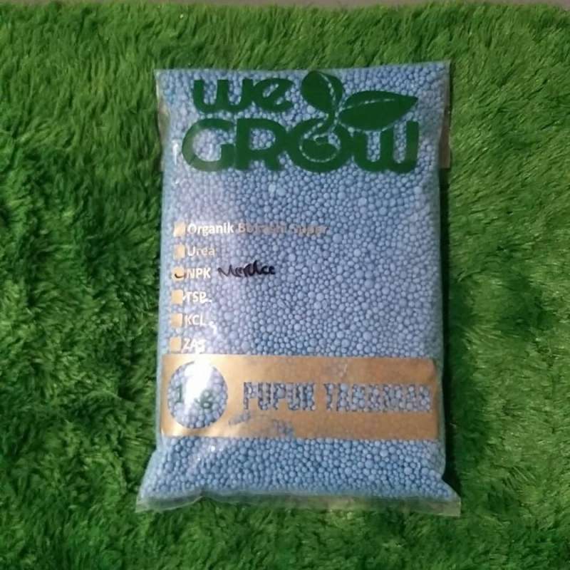 Jual Pupuk Meroke NPK Mutiara 16 16 16 1 kg Repack Mutiara Biru di ...