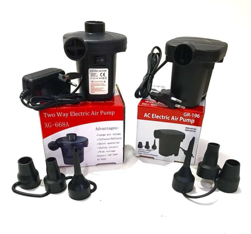 Jual POMPA LISTRIK ELECTRIC VACUUM KASUR ANGIN SOFA GYM BALL di Seller ...