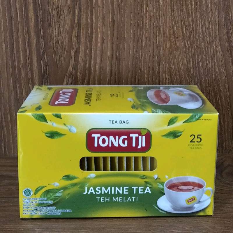 Jual Tong Tji Jasmine Tea Teh Celup Melati Box Isi 25 Dengan Amplop Di ...