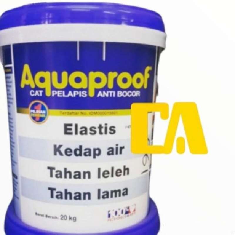 Jual WATERPROOFING AQUAPROOF 20KG GOJEK JABODETABEK - Coklat101 di ...