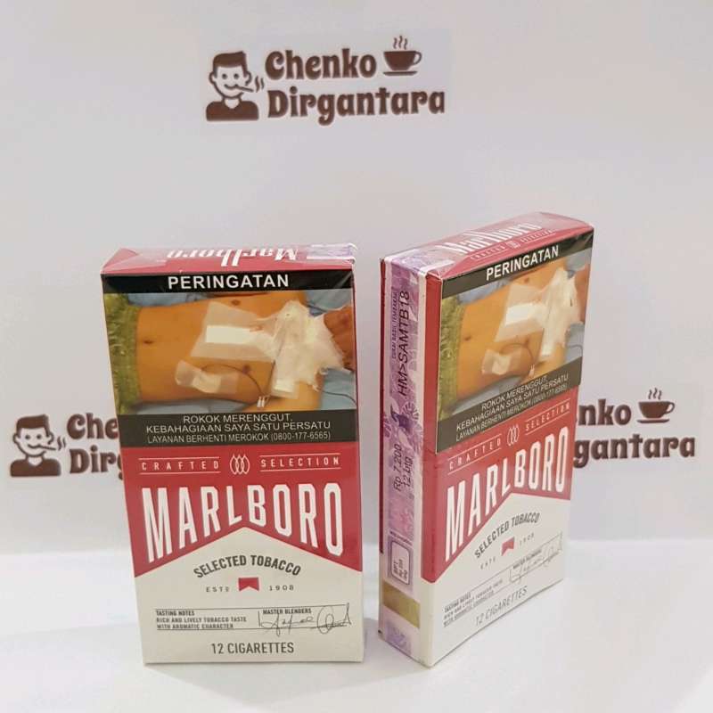 Promo Rokok Marlboro Crafted Merah - 12 Batang Diskon 7% di Seller ...