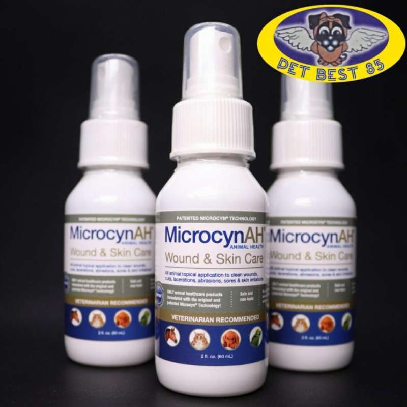 Jual MicrocynAH Wound & Skin Care 60ml Obat Spray Luka Iritasi Semua ...