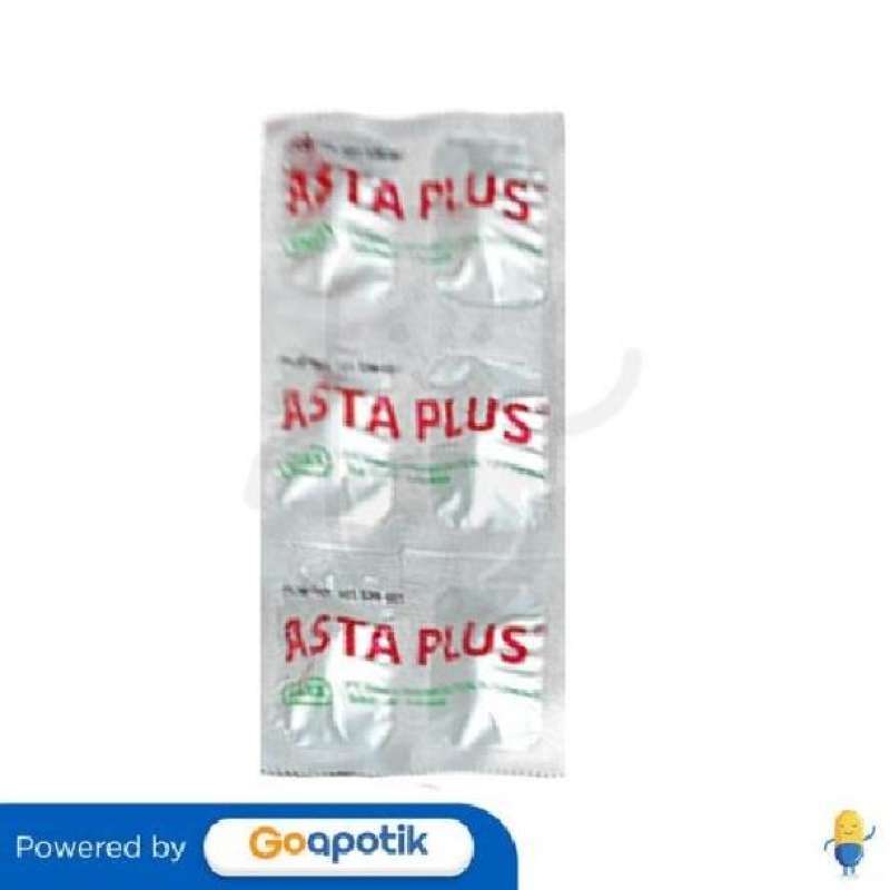 Jual ASTA PLUS STRIP 6 KAPLET di Seller Cv. Apotek Merapi Mandiri ...