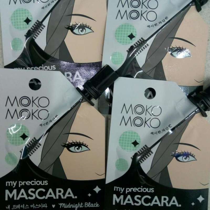 Jual Moko Moko mascara midnight black/original produk di Seller ...