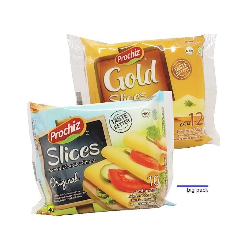 Promo Prochiz Slices - Keju Bentuk Lembaran - Big Pack - Original 10s ...