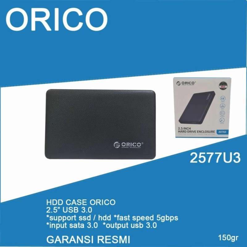 Jual 2577U3 Orico Case HDD SSD Casing / Enclosure 2.5 USB 3.0 Original ...