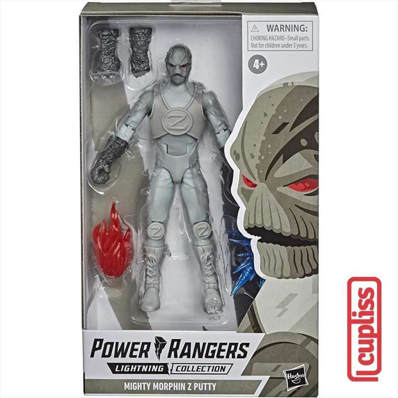 Promo Hasbro Power Rangers E8968 Zeo Z Putty Lightning Collection ...