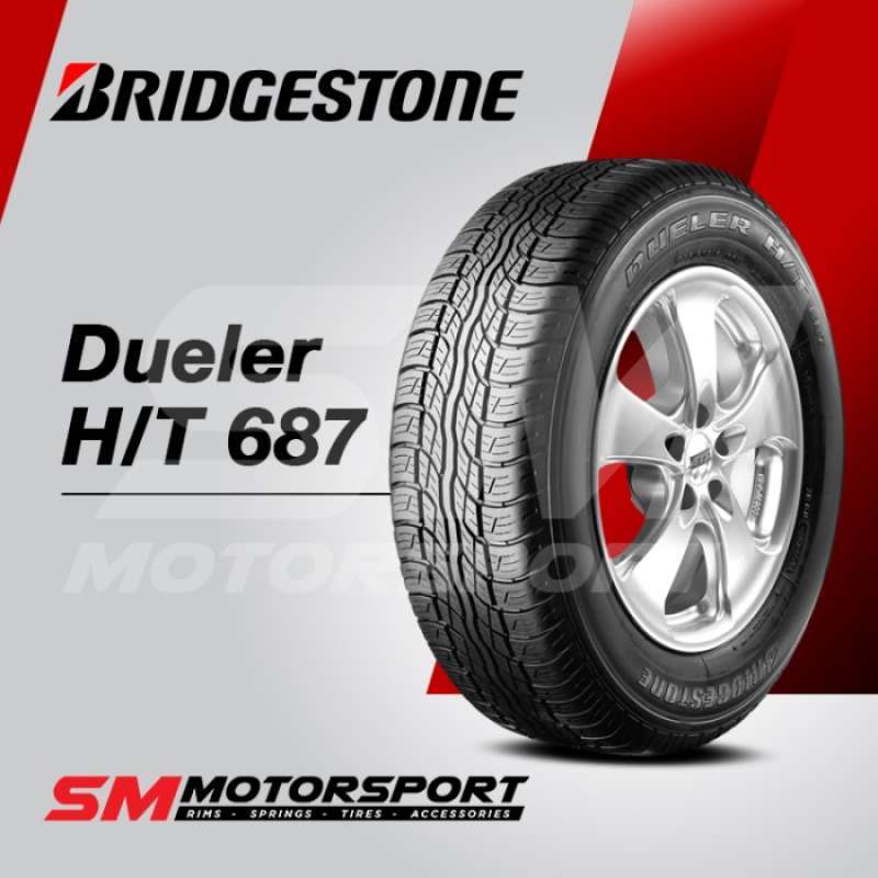 Jual Bridgestone Dueler Ht 687 215/60 R17 17 96h Ban Outlander,x-trail ...