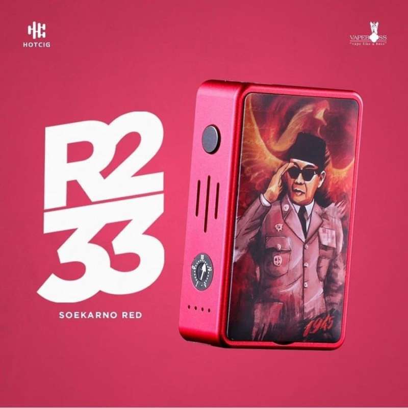 Jual Hotcig R233 Mod Soekarno Series 100% Authentic di Seller ...
