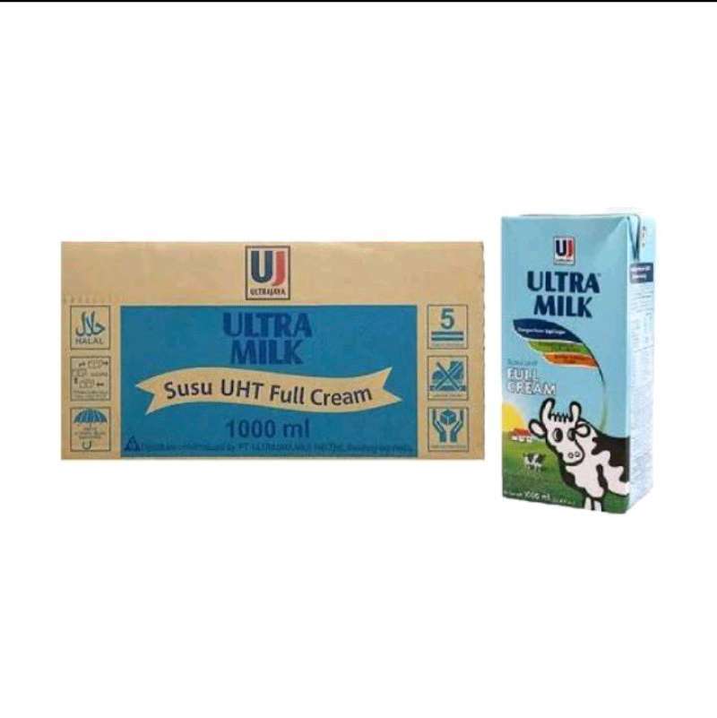 Jual Susu Ultra Uht 1 Liter Sekarton Termurah - Harga Grosir Terupdate Hari Ini | Blibli