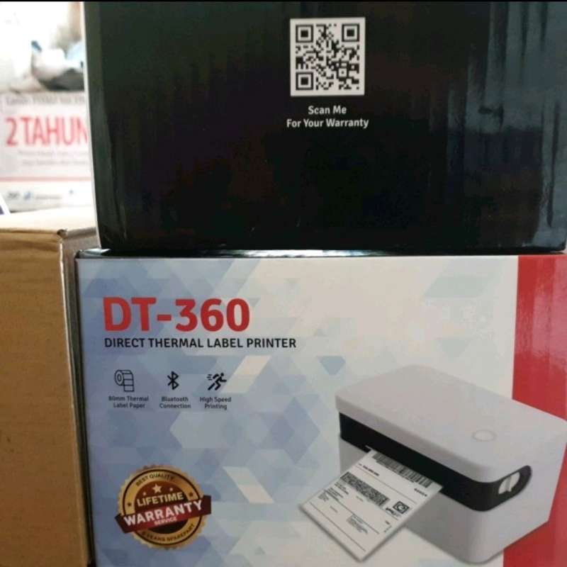 Promo KASSEN PORTABLE PRINTER THERMAL DT-360 BLUETOOTH RESMI Diskon 5% di Seller BMC18 - Kampung ...